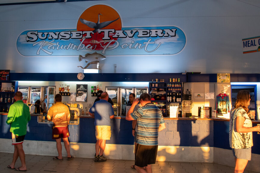 Where the sun meets the sea - Sunset Tavern